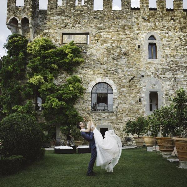 A wonderful castle in Tuscany: and they lived merrily ever after ...